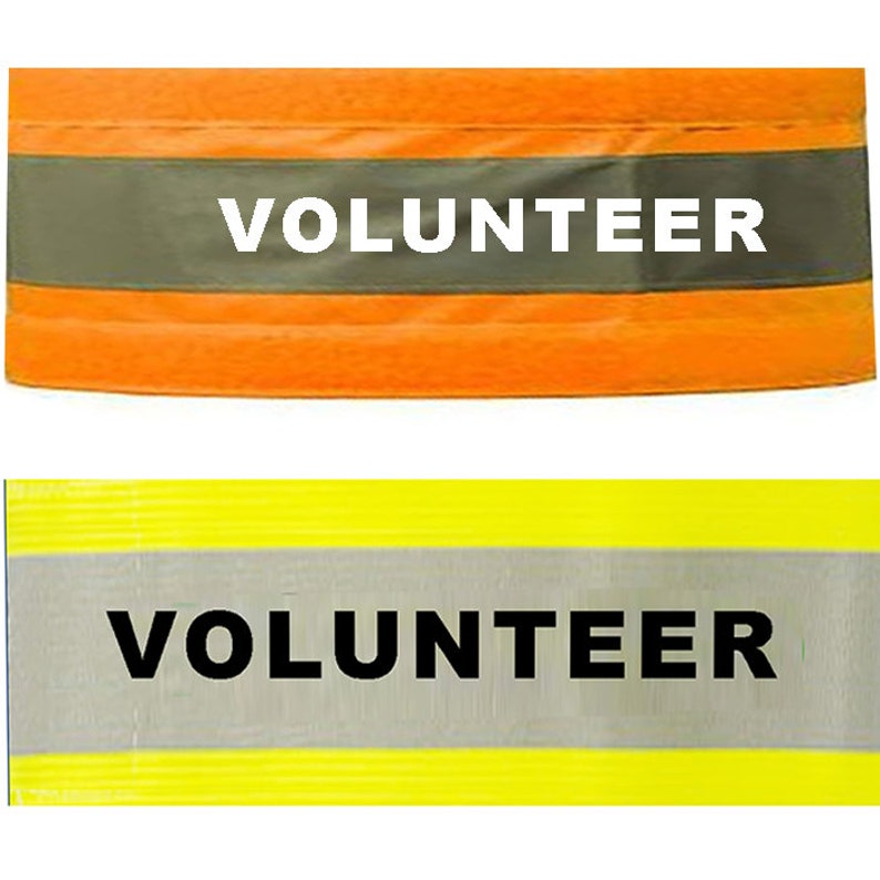 Reflective Armband With Custom Print or Blank Safety Band Hivis - Etsy