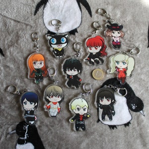 Persona 5 Acrylic Keychain - Etsy