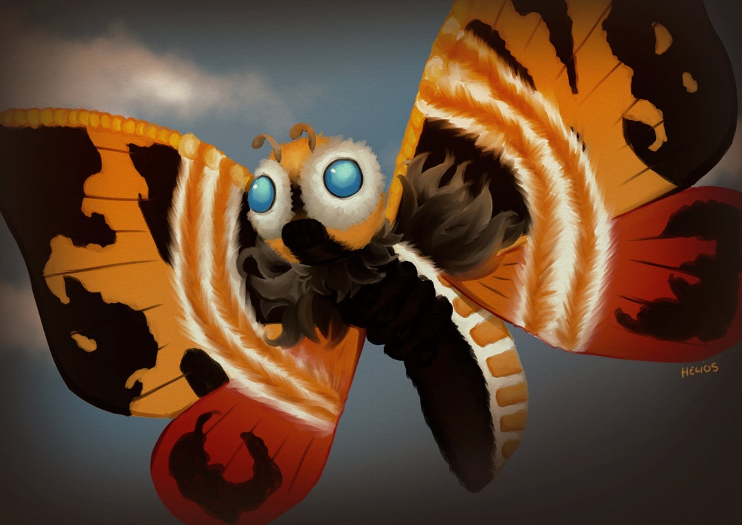 Print Mothra - Etsy