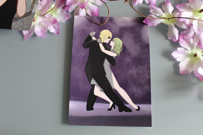 Dimitri and Byleth Dance. Fire Emblem Three Houses Print | Etsy