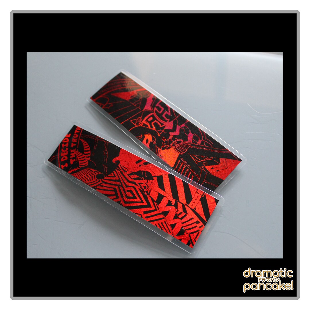 Crow, Persona 5 Royal Foil Black Bookmarks - Etsy