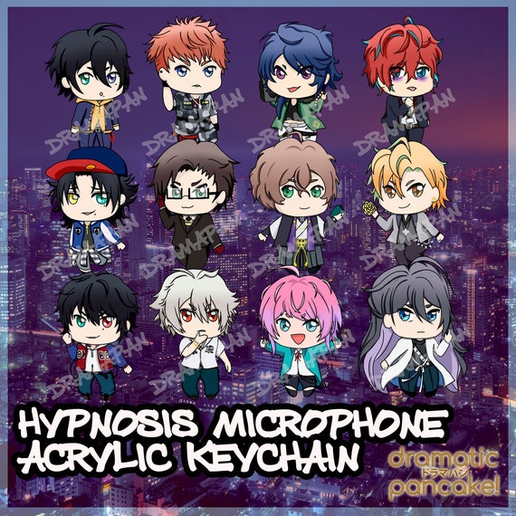 Hypnosis Microphone Acrylic Keychain | Etsy