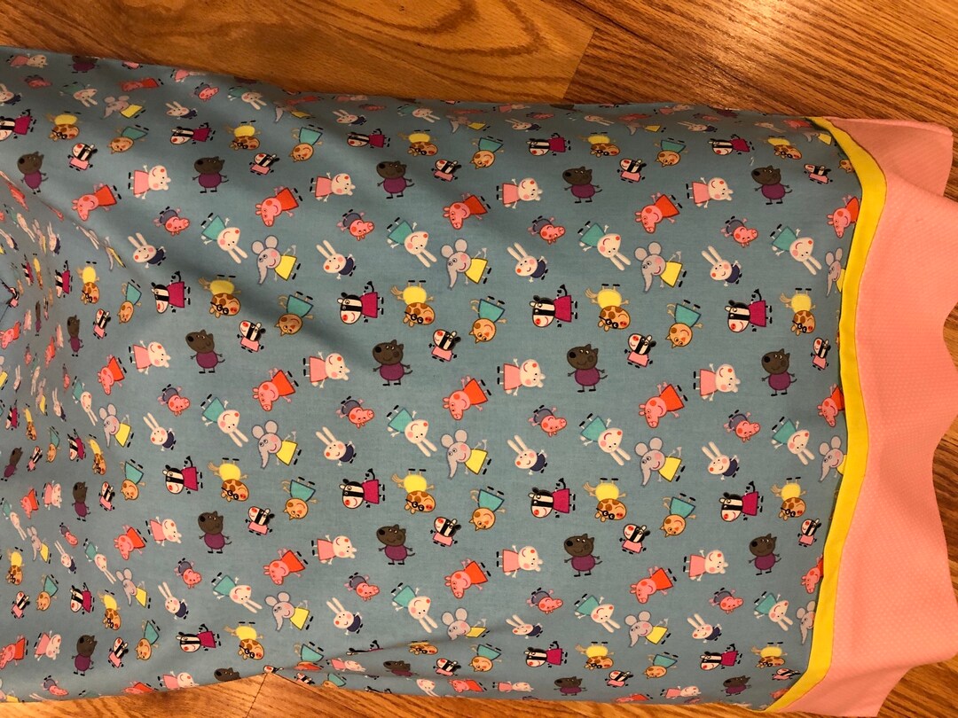 Peppa Pig Pillowcase - Etsy