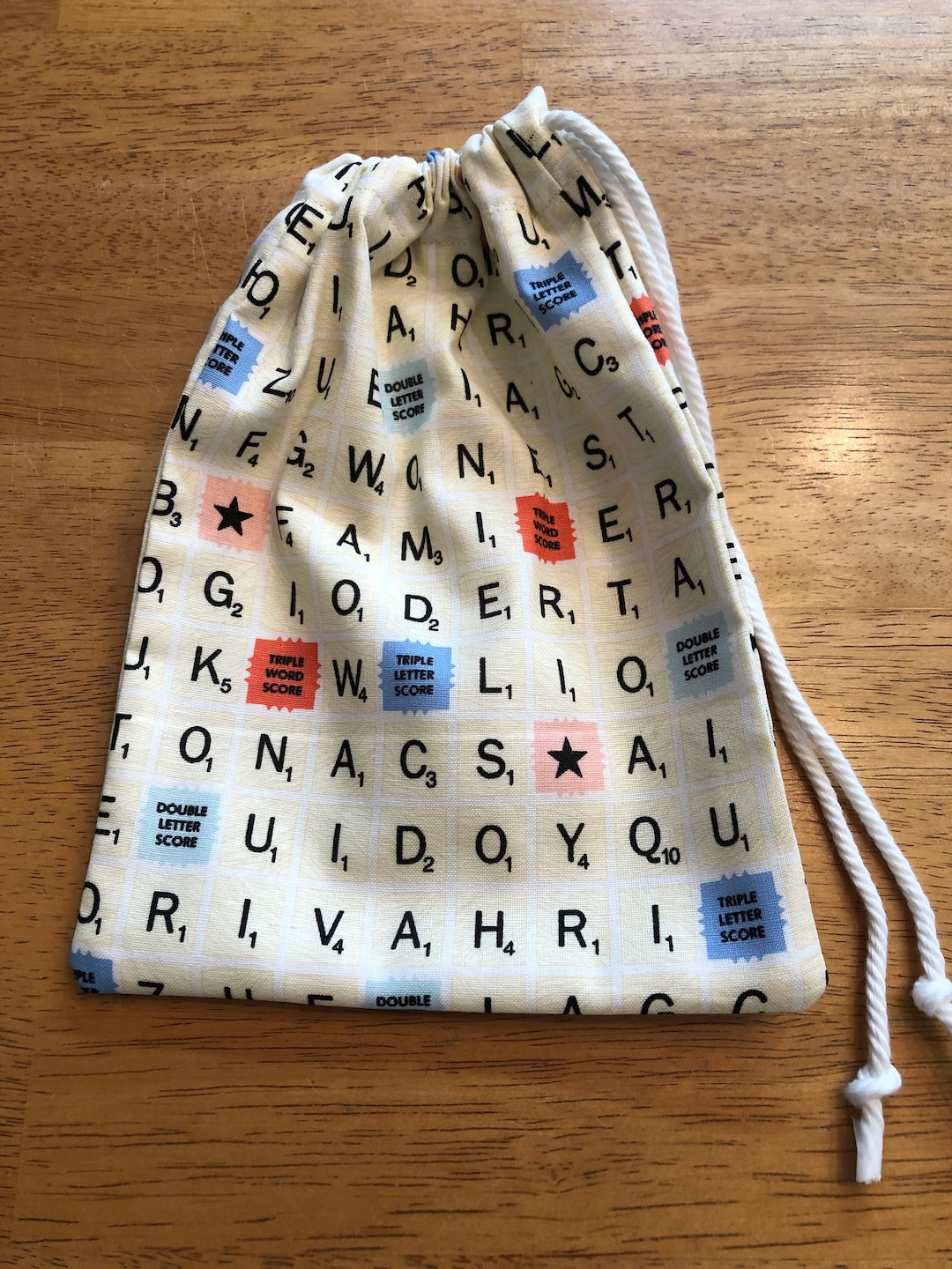 Scrabble Tile Bag or Gift Bag - Etsy