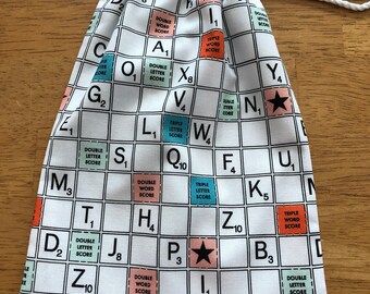 Scrabble Tile Bag - Etsy