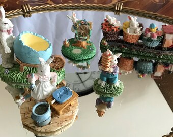 Easter village | Etsy