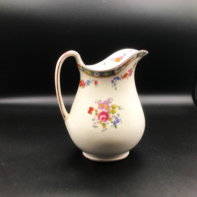 Vintage Ceramic Meakin Jug - Etsy