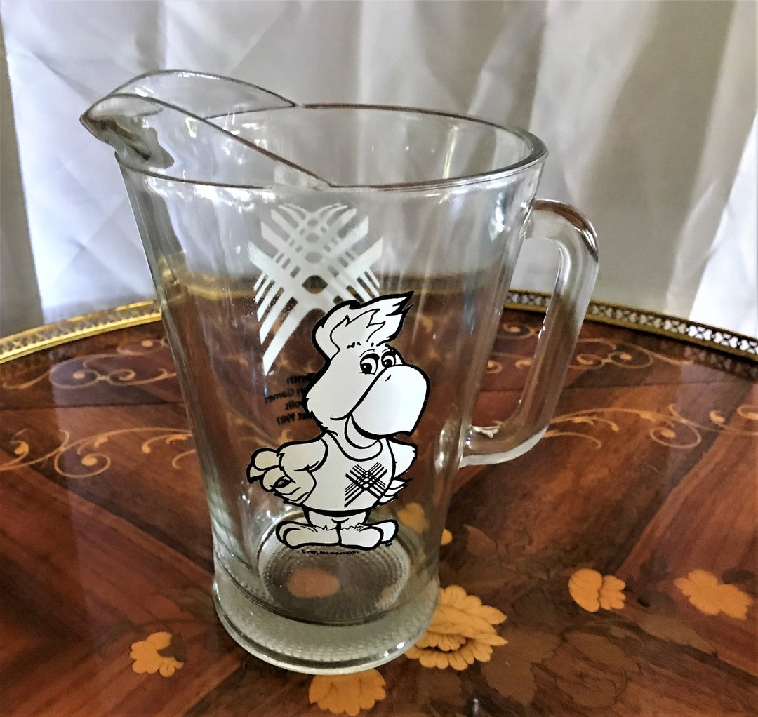 Vintage 1987 Pan Am Games Beer Pitcher: Home Bar Decor - Etsy