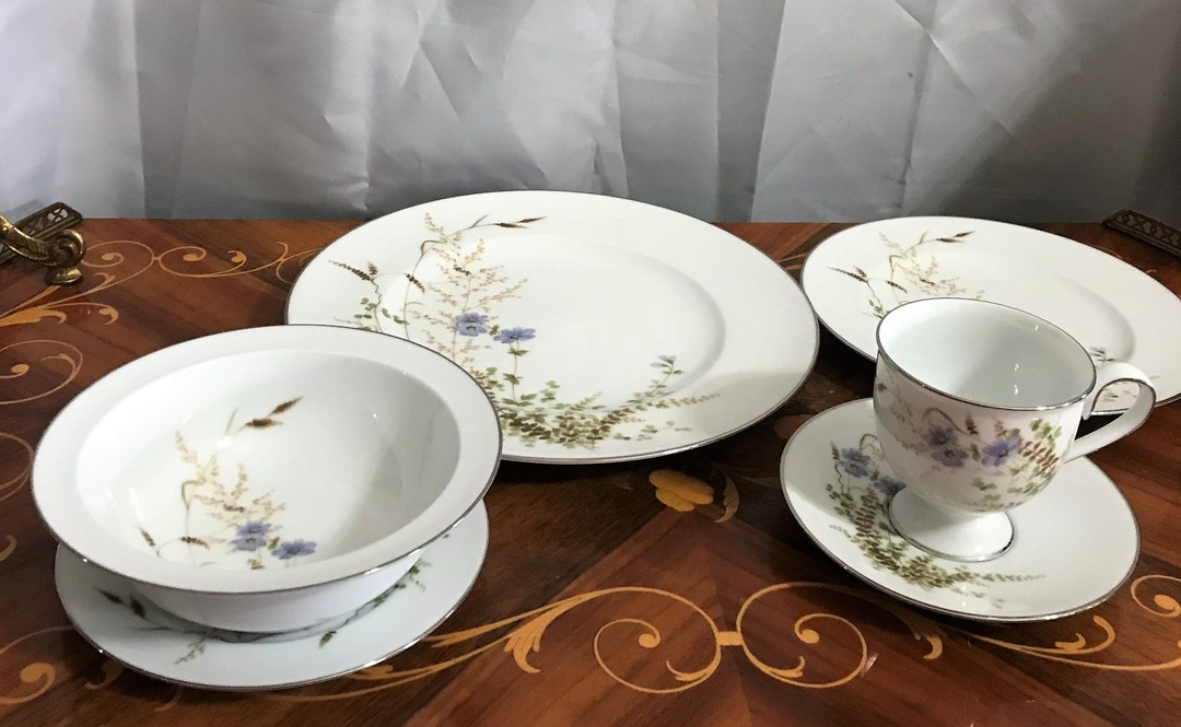 Vintage Noritake Ireland Edenderry Fine China, One Six Piece Place ...