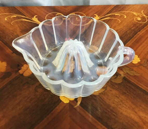 Vintage Fry Glass Opalescent Glass Reamer Scalloped Edges - Etsy