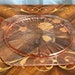 Jeanette Glass Company ADAM Pattern Pink Footed Depression Glass Cake ...
