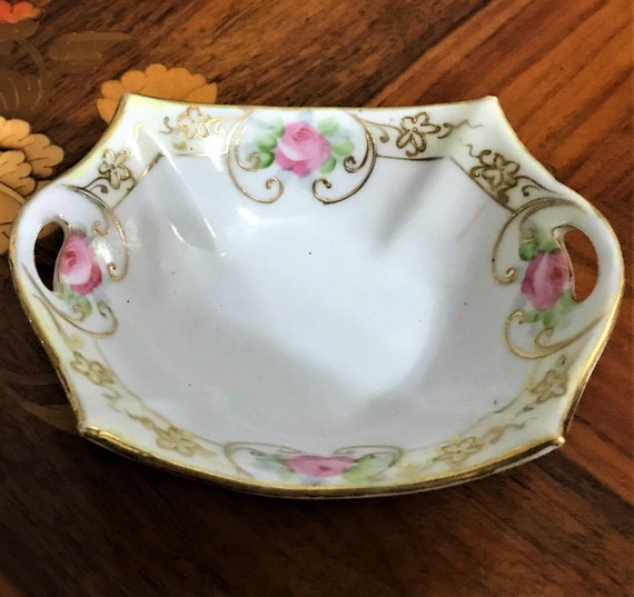 Two Vintage Trinket Dishes or Bowl, Dresser Bowls, Je… - Gem