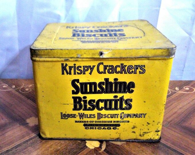 Vintage Krispy Cracker, Sunshine Biscuits, Made in Minneapolis ...