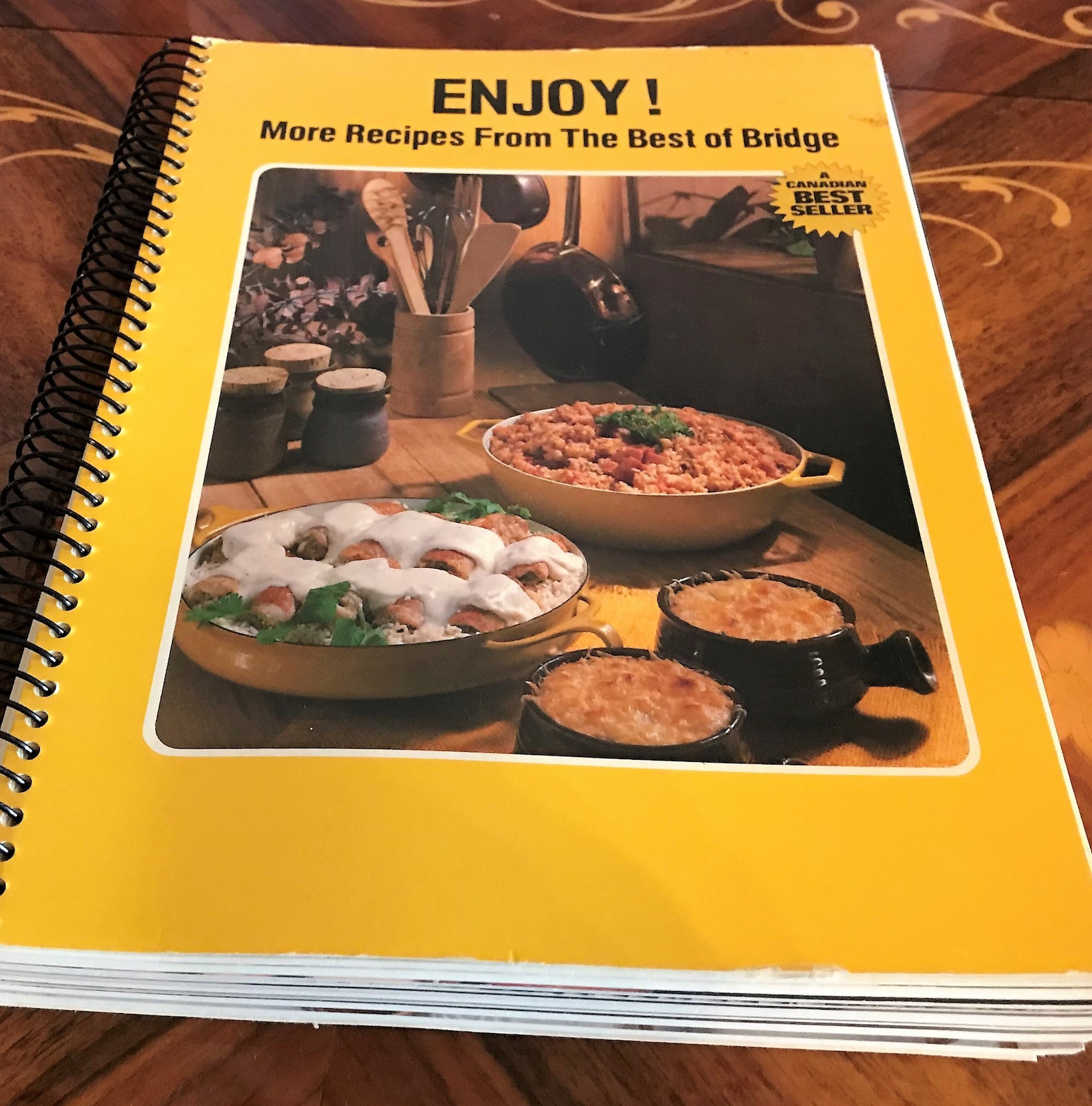 A Vintage Cook Book Spiral Bound, Soft Cover, Cookbook of Fine Recipes ...