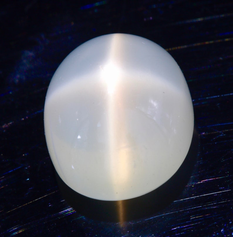 Natural Star Moonstone White Star Moonstone June Birthstone | Etsy