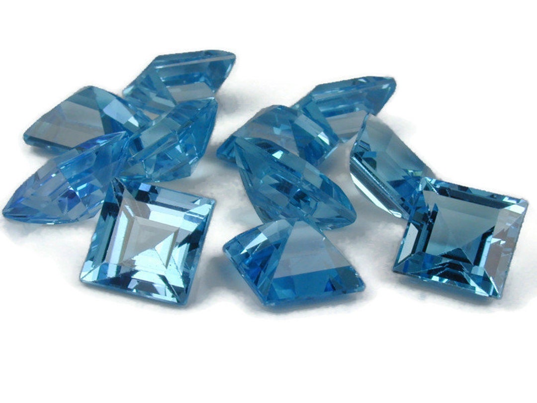 Natural Blue Topaz Gemstone Genuine Blue Topaz Faceted November ...