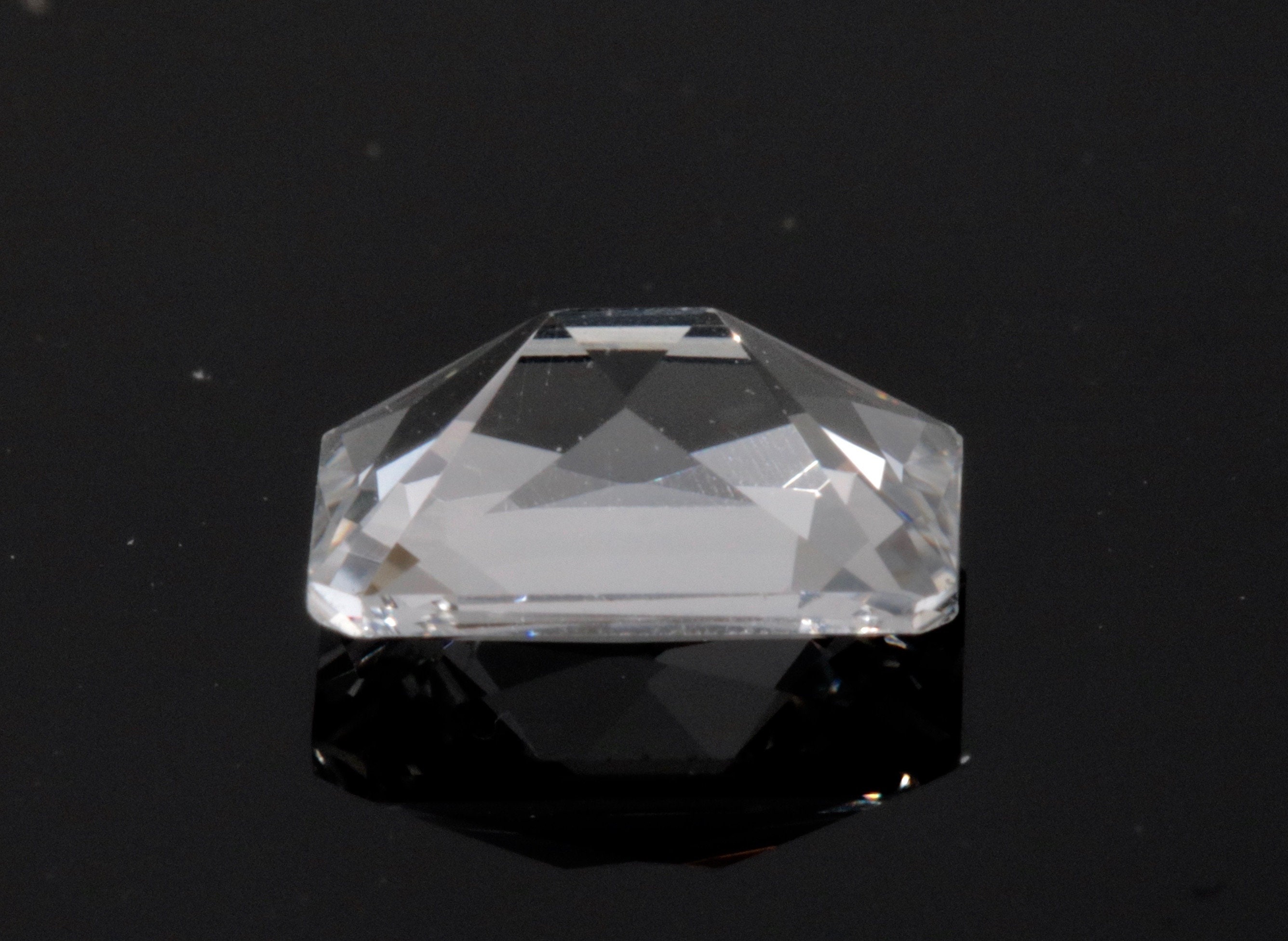 Natural Rock Crystal DIY Jewelry Quartz faceted quartz stone | Etsy