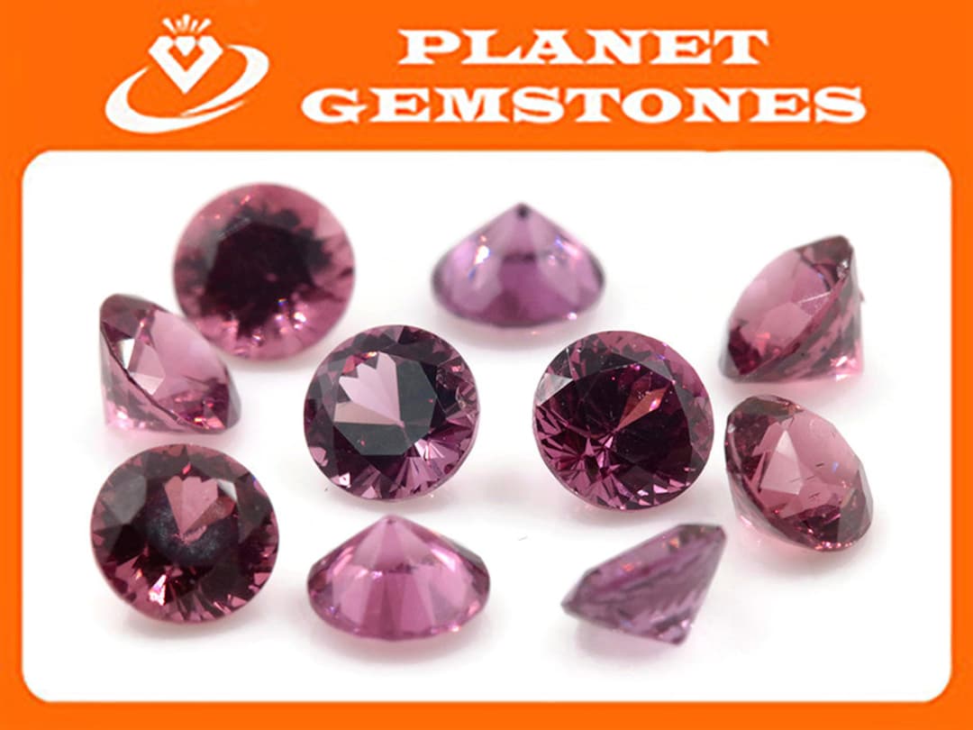 Espinela rosa natural Piedra preciosa Espinela genuina Piedra de ...