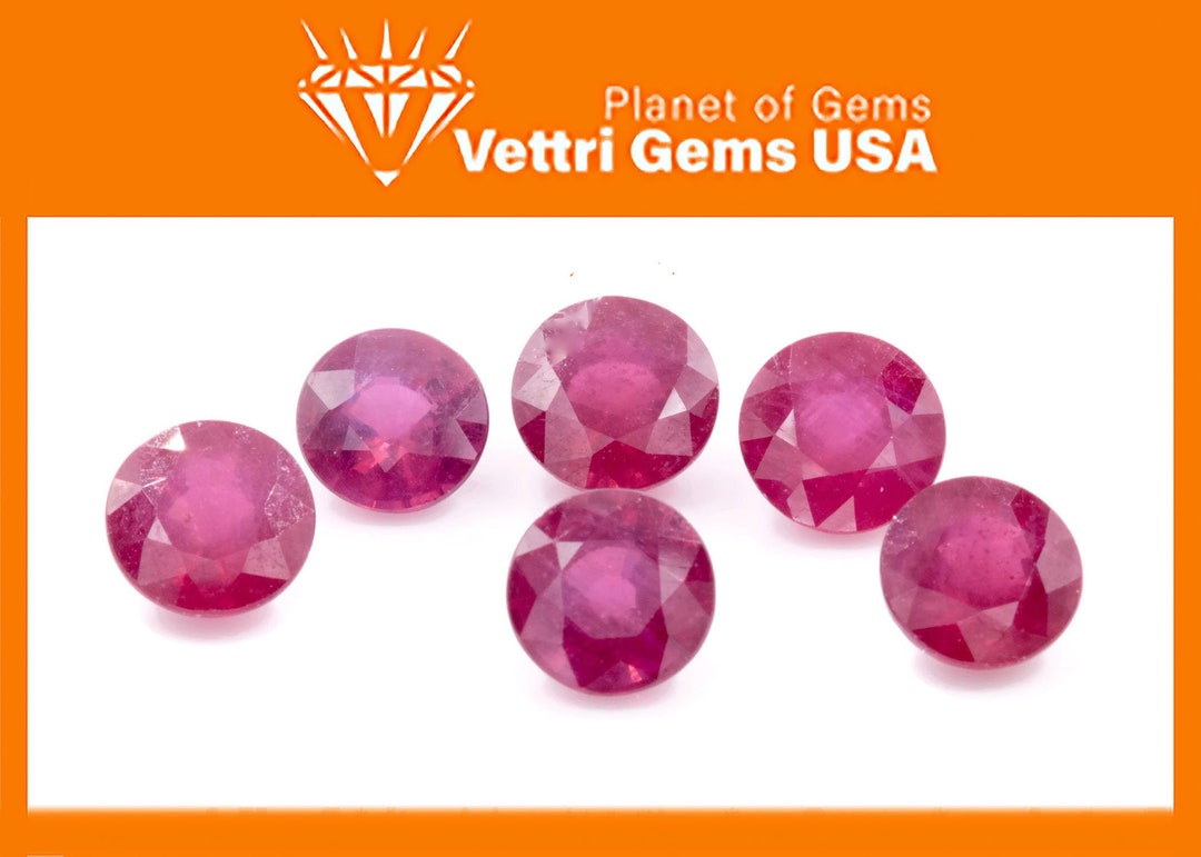Genuine Ruby Natural Ruby Ruby Gemstone July Birthstone Ruby Loose ...