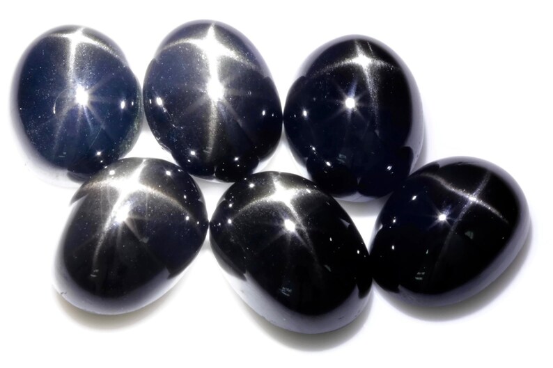 Natural Diopside Star Diopside Black Star Diopside DIY Jewelry - Etsy