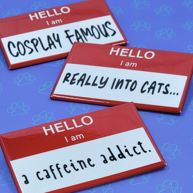 Hello I Am Name Tags - Etsy