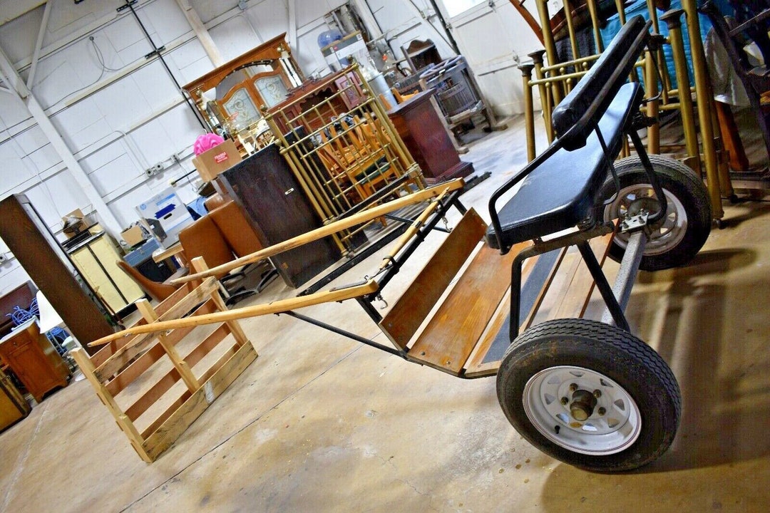 Used Training Cart on Pneumatic Wheels Jerald Sulky Co. - Etsy
