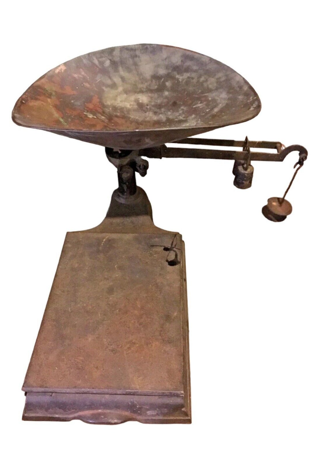 Primitive Rustic Antique Vintage General Store Scale Industrial Decor ...