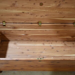 Antique Solid Tennessee Red Cedar Chest by Bally MFG Co. PA, Vintage ...