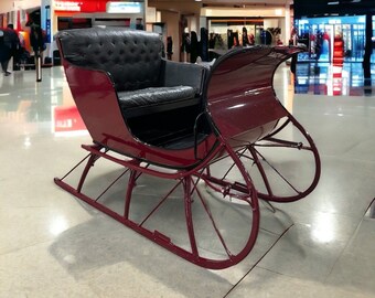 Restored Antique Horse Drawn Albany Cutter Sleigh, Sled - Etsy