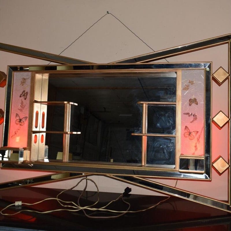 Mirrored Shadow Box - Etsy