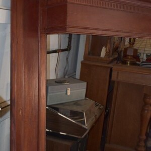 Large Antique Fireplace Mantel Scranton Pennsylvania - Etsy