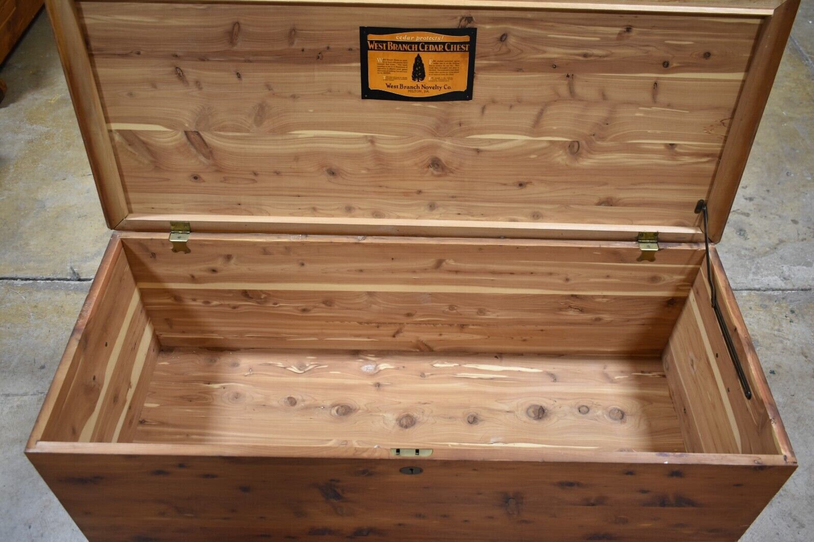 West branch cedar chest age store