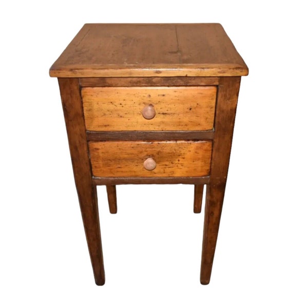 Primitive Side Table - Etsy