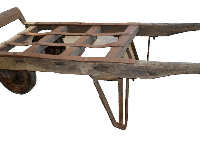Antique Wood Hand Truck, Dolly - Etsy