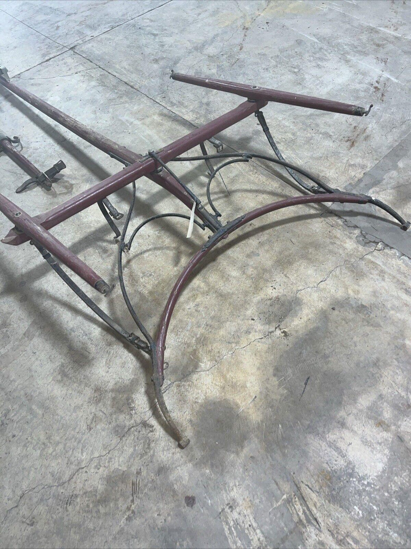 Antique Large Kimball Bros Bobsleigh, Vintage Sleigh - Etsy