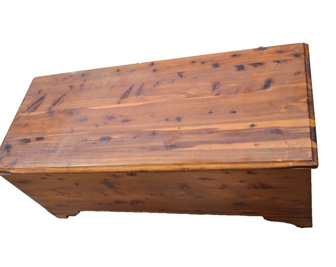 Antique Vintage Solid Red Cedar Chest by West Branch Novelty Co - Etsy