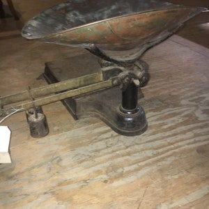 Primitive Rustic Antique Vintage General Store Scale - Etsy