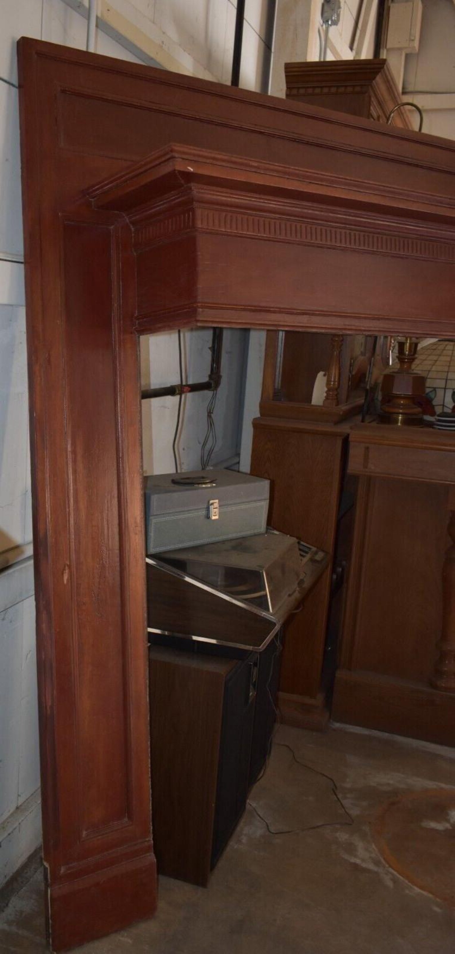 Large Antique Fireplace Mantel Scranton Pennsylvania - Etsy