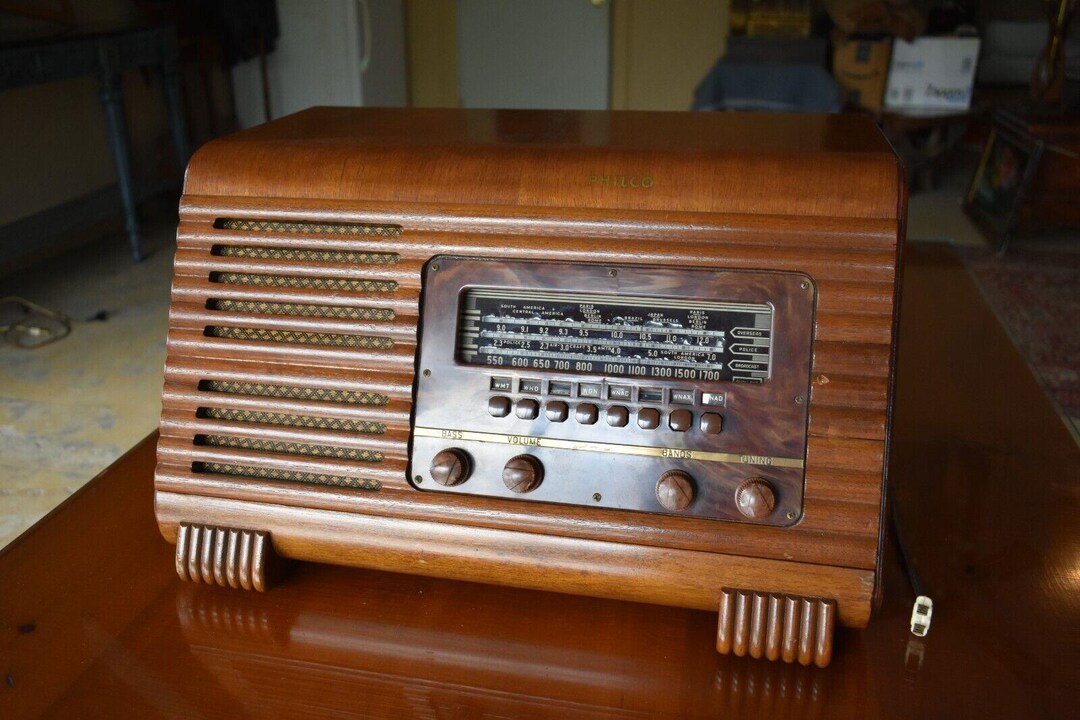 Antique Working 1941 Philco Table Top Tube Radio, Model 41-250 - Etsy