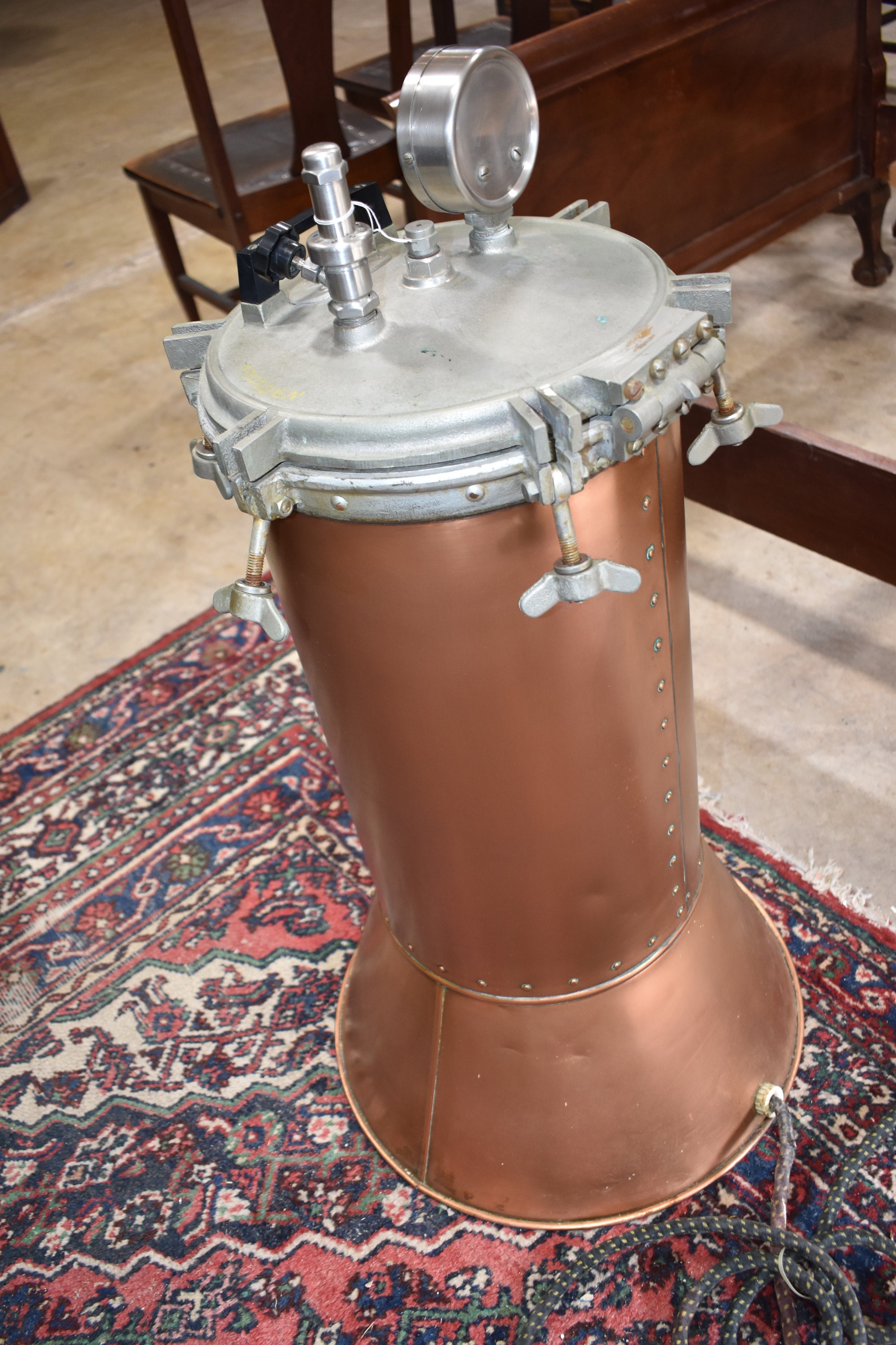 Vintage Steampunk Industrial Copper Pressurized Tank - Etsy.de
