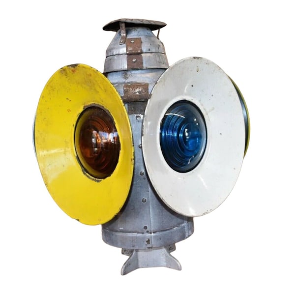 Antique Railroad Light - Etsy