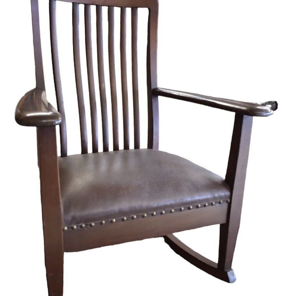 Upholstered Rocking Chair - Etsy