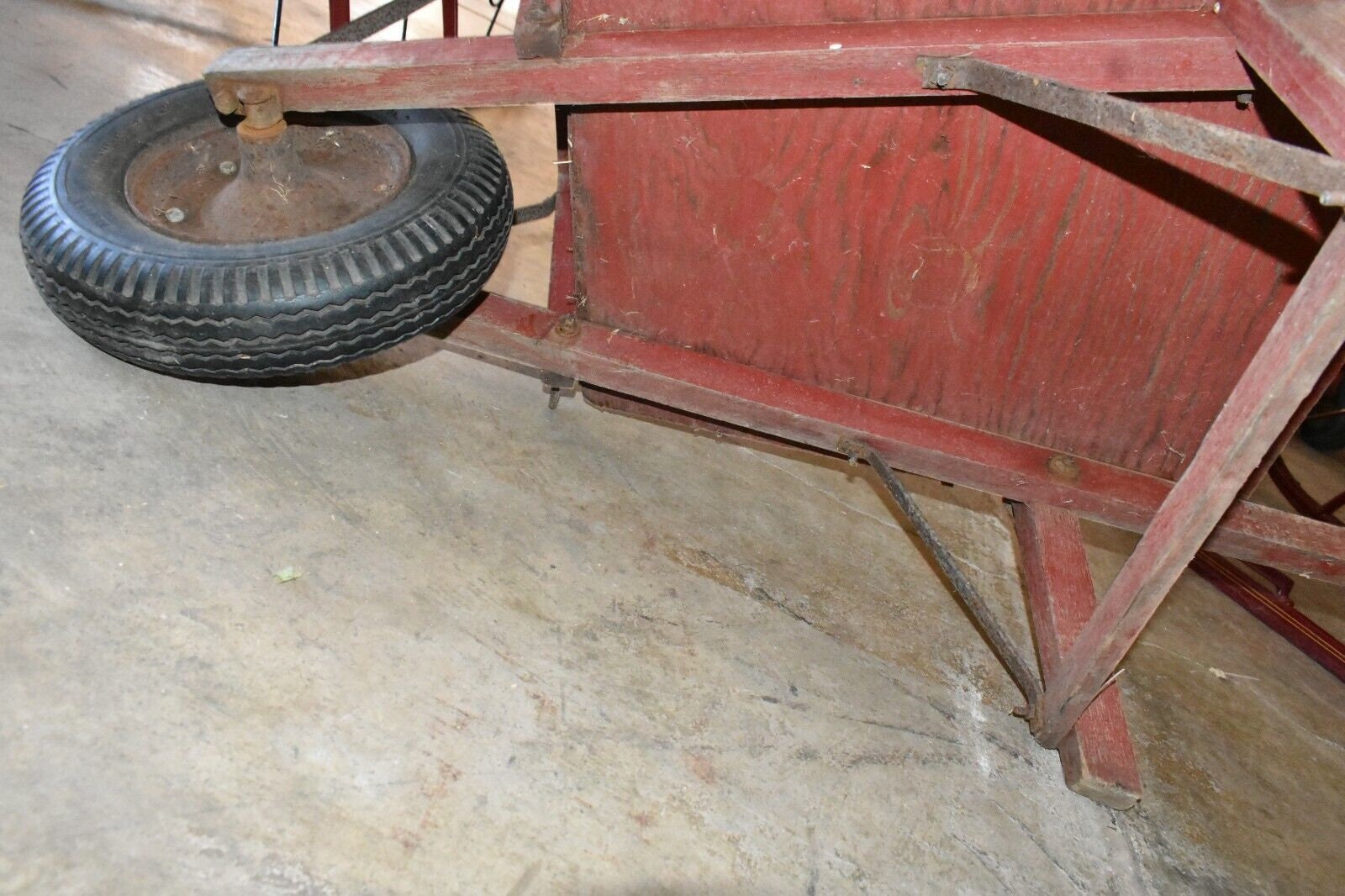 Primitive Antique Wheelbarrow Cart 3 Jackson Manufacturing Harrisburg ...