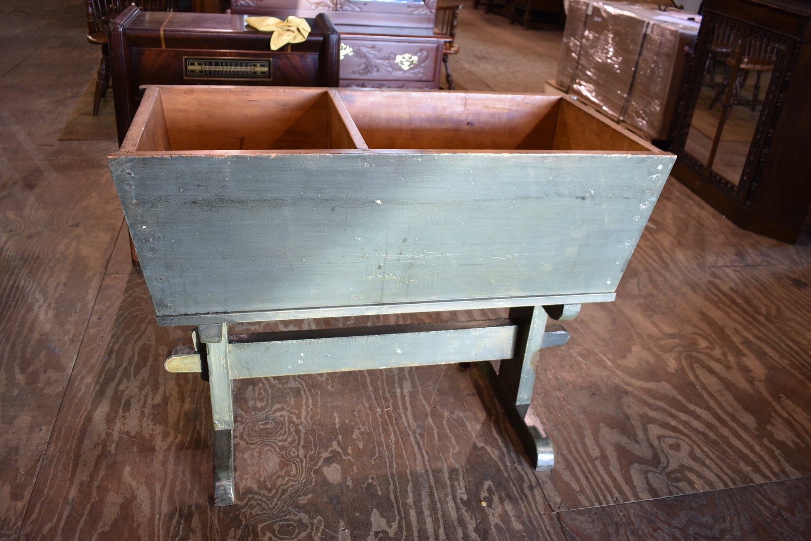 19th Century Primitive Country Painted Dough Box - Etsy