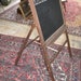 Vintage Child's Folding, Portable Chalkboard - Etsy
