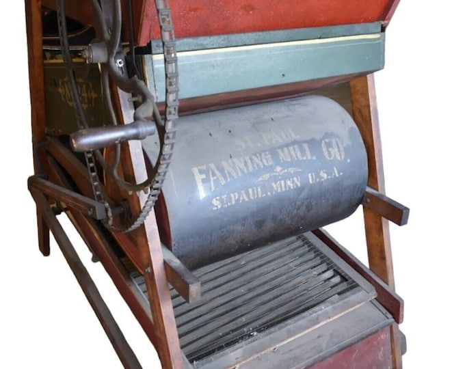 1800's Antique Farm Equipment No. 24 St Paul Fanning Mill Co, the Crop ...