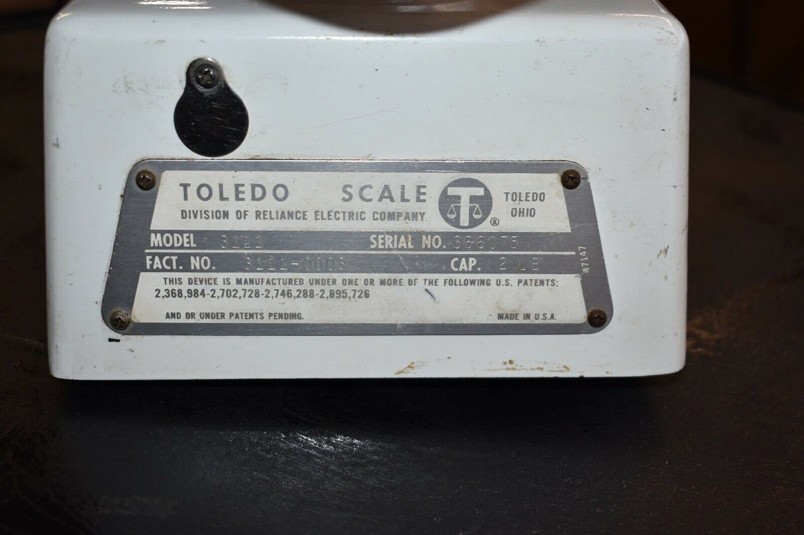 Antique Toledo Candy Scale model 3111 2 LB | Etsy