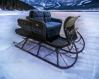 Restored Antique Horse Drawn Albany Cutter Sleigh, Sled - Etsy