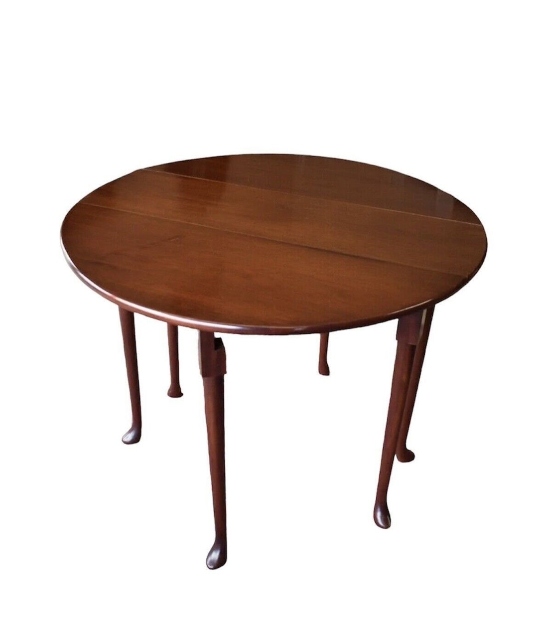 Vintage Solid Cherry Drop Sides Occasional Table - Etsy