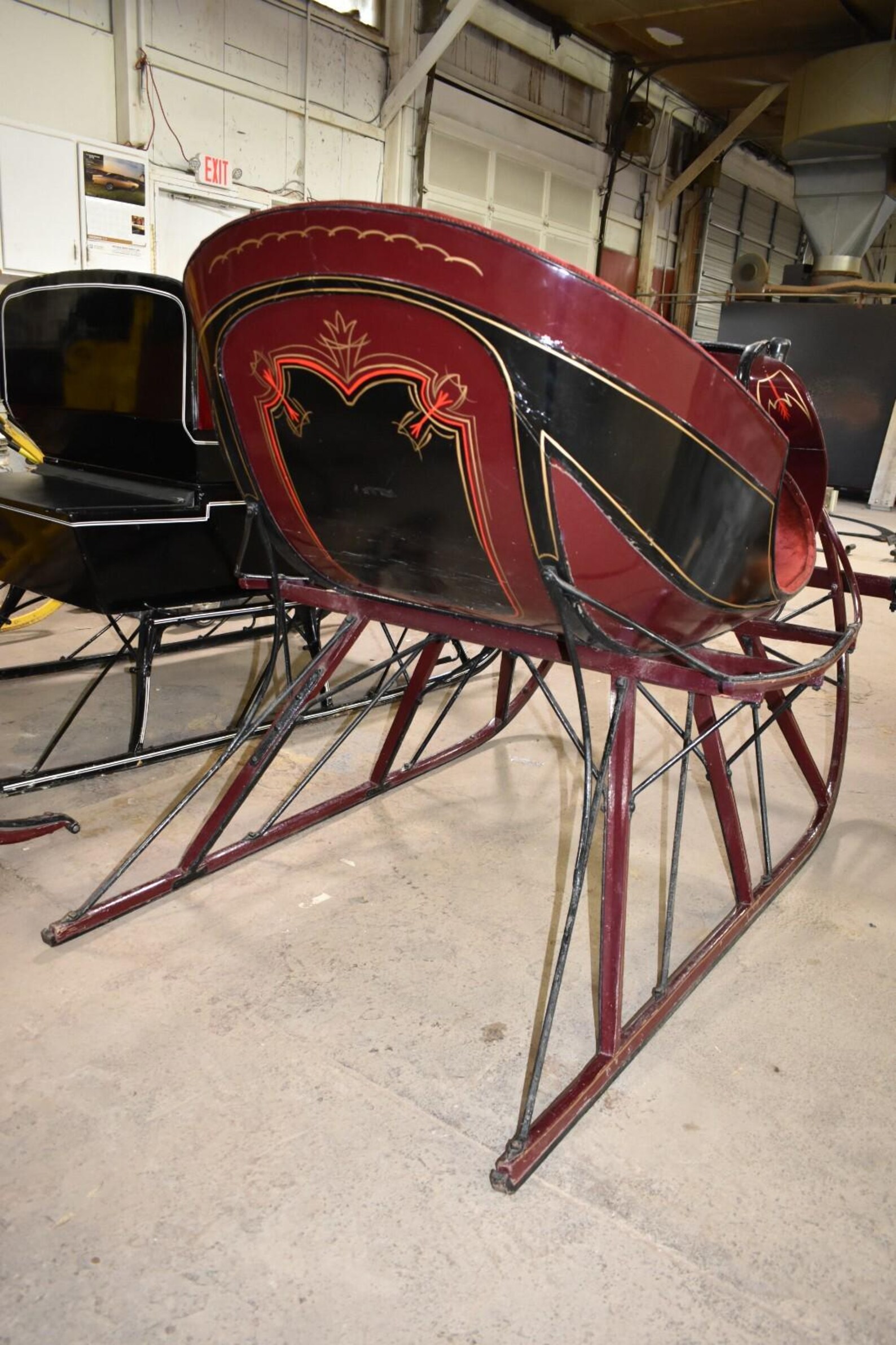 Restored Antique Horse Drawn Albany Cutter Sleigh, Sled - Etsy